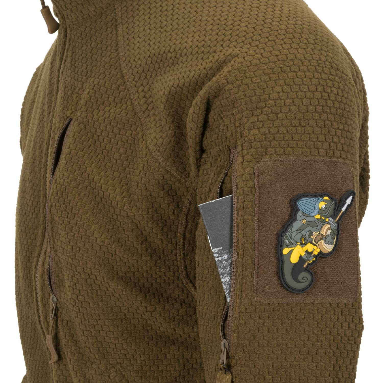 Кофта Helikon-Tex Alpha Tactical Grid Fleece, Coyote – Bergen